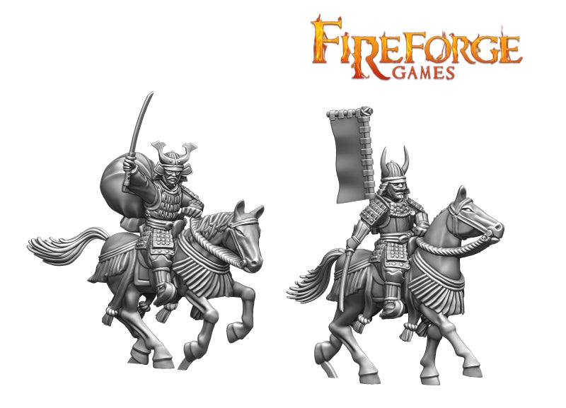 Fireforge Games - Samurai Wars - Mounted Samurai – Dark Castle Terrain