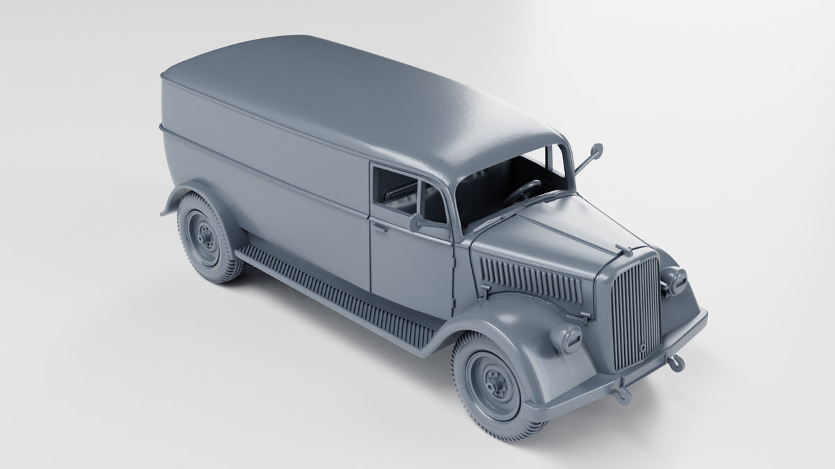 WW2 Opel Blitz 1.5t Kastenwagen – Dark Castle Terrain