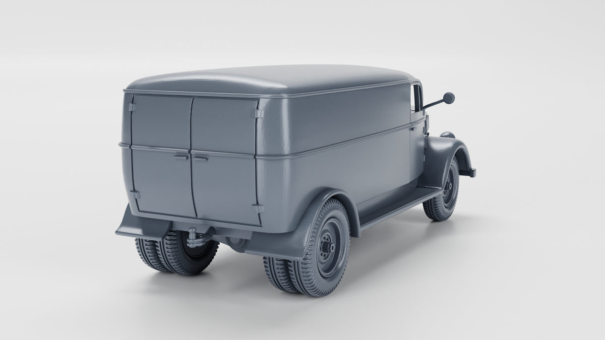 WW2 Opel Blitz 1.5t Kastenwagen – Dark Castle Terrain