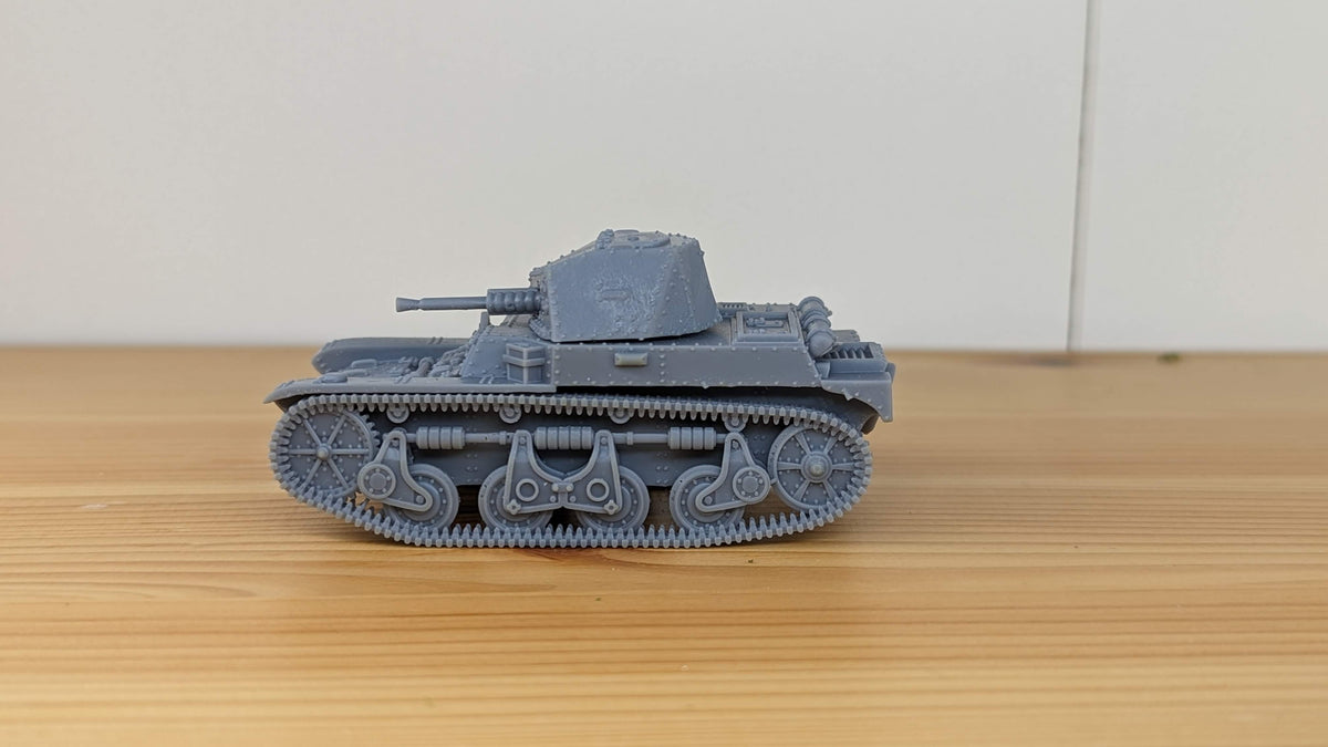 WW2 Light Tank Renault AMR 35 ZT-1 – Dark Castle Terrain