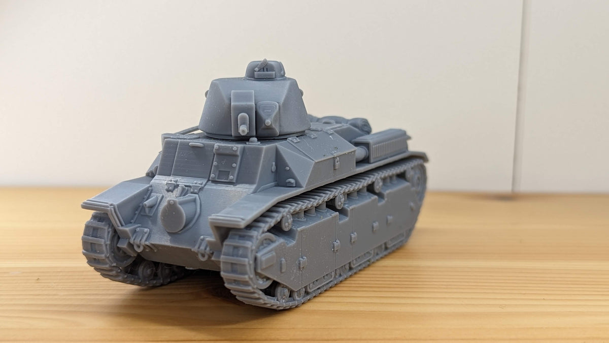 WW2 Medium Tank Renault D2 – Dark Castle Terrain
