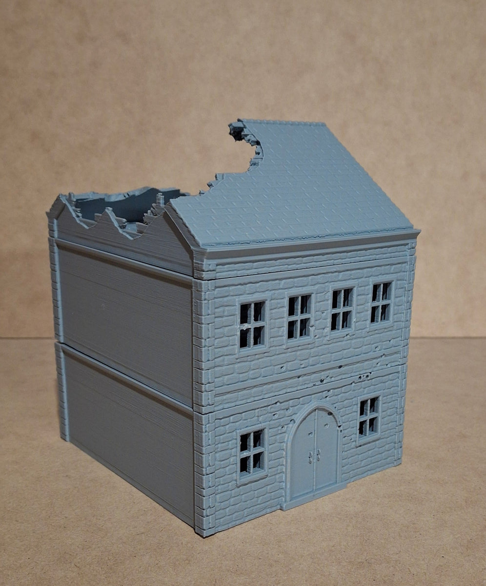 Battle of Carentan French House Ruined – Dark Castle Terrain