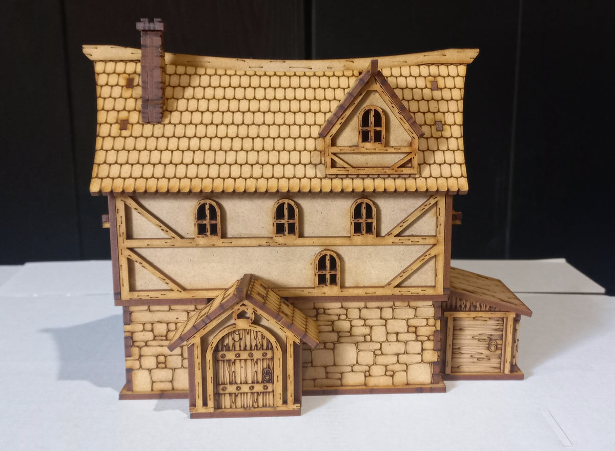 Medieval House 28mm Scale – Dark Castle Terrain