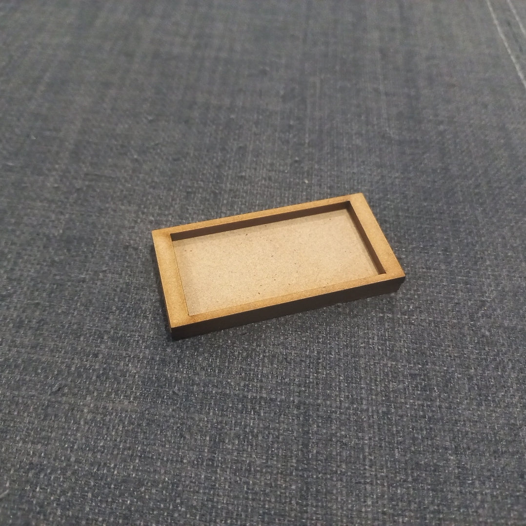 Rectangle Base Converter Movement Tray (Cavalry) 25x50mm to 30x60mm ...