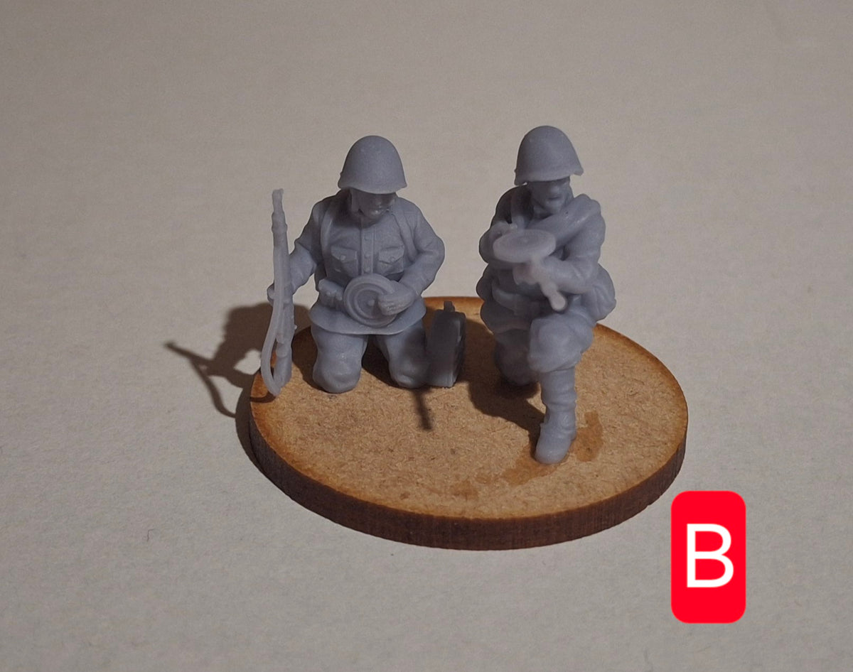 WW2 Soviet: Light Machine Gun Team – Dark Castle Terrain