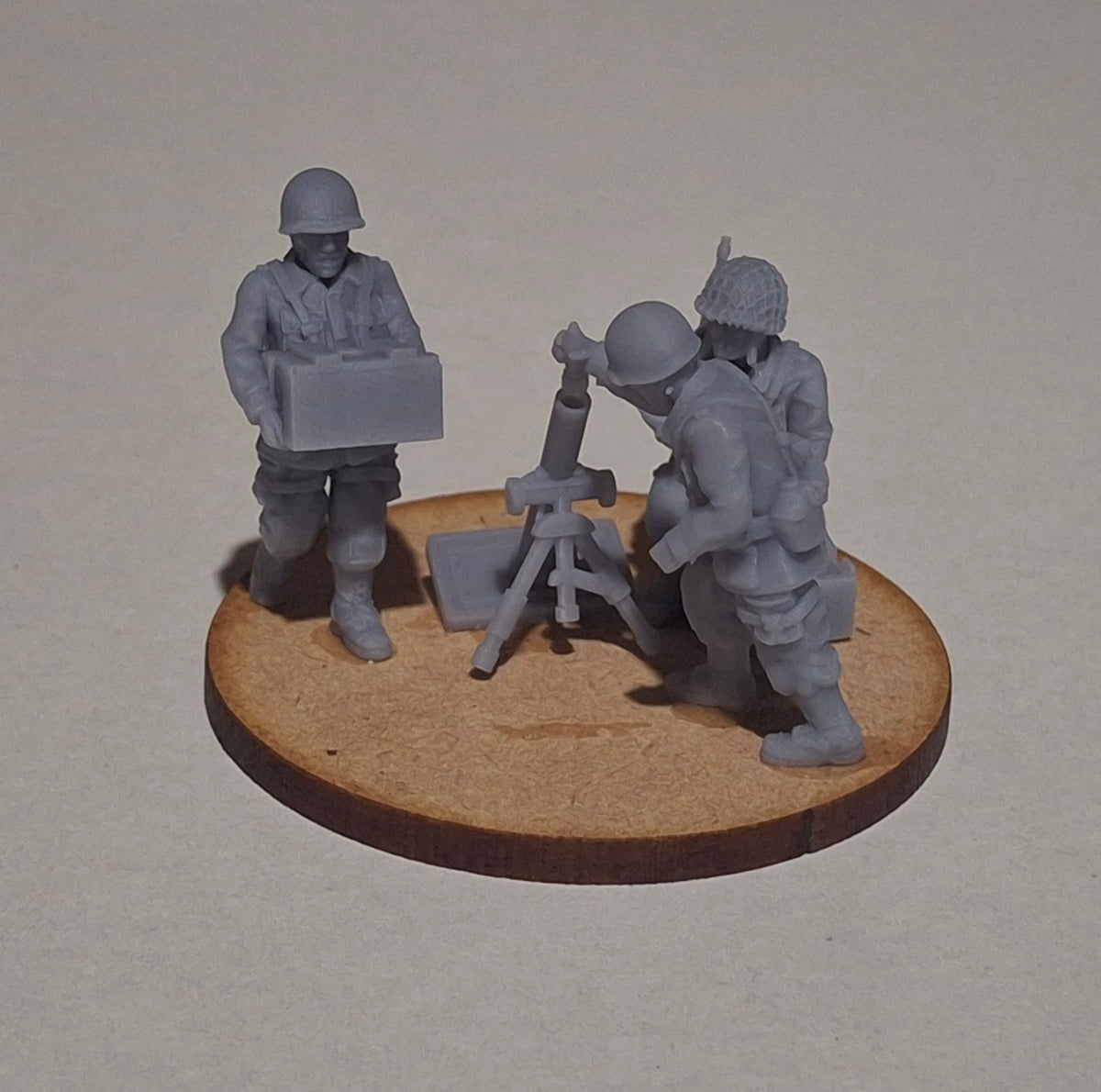 WW2 US Airborne: Medium Mortar Team – Dark Castle Terrain