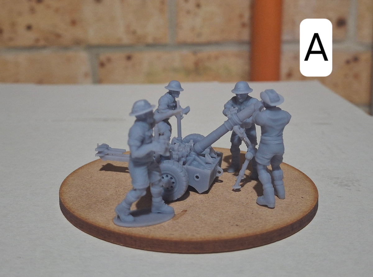 WW2 Australian Heavy Mortar – Dark Castle Terrain