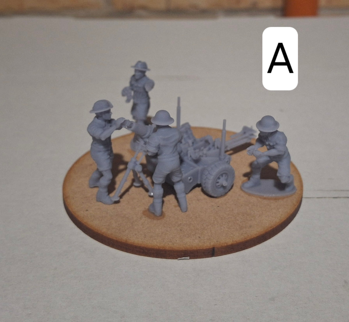 WW2 Australian Heavy Mortar – Dark Castle Terrain