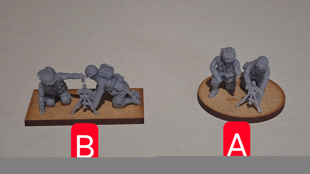 WW2 US Airborne: Light Mortar Team – Dark Castle Terrain