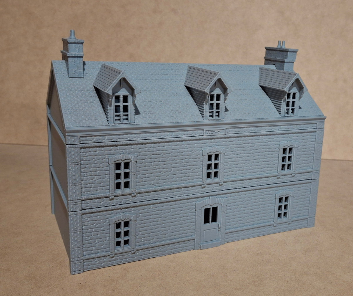 Battle of Carentan French Large House – Dark Castle Terrain