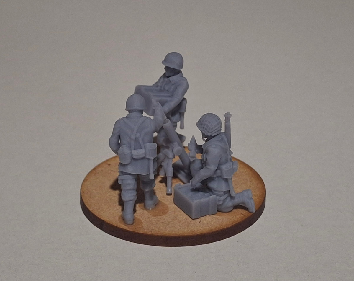 WW2 US Airborne: Medium Mortar Team – Dark Castle Terrain