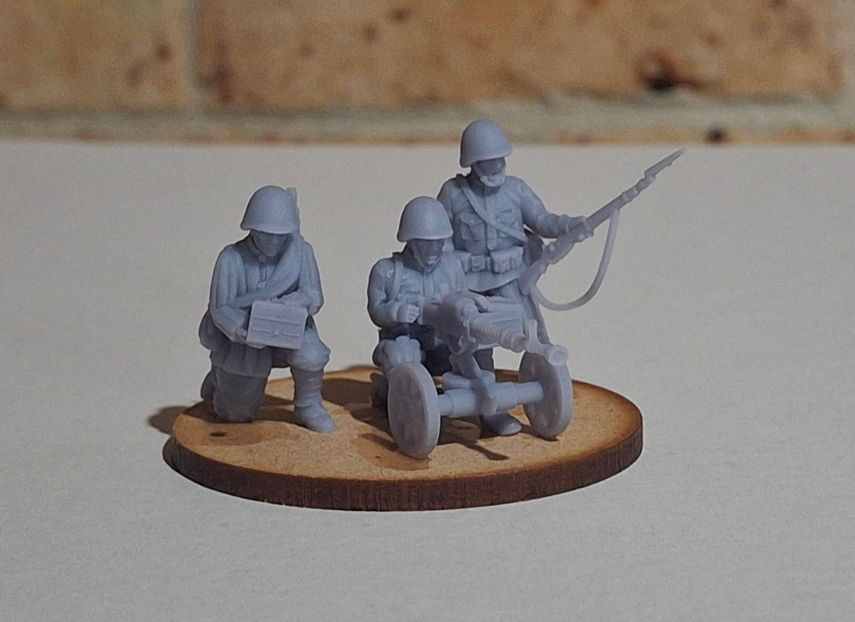 WW2 Soviet: Heavy Machine Gun Team – Dark Castle Terrain