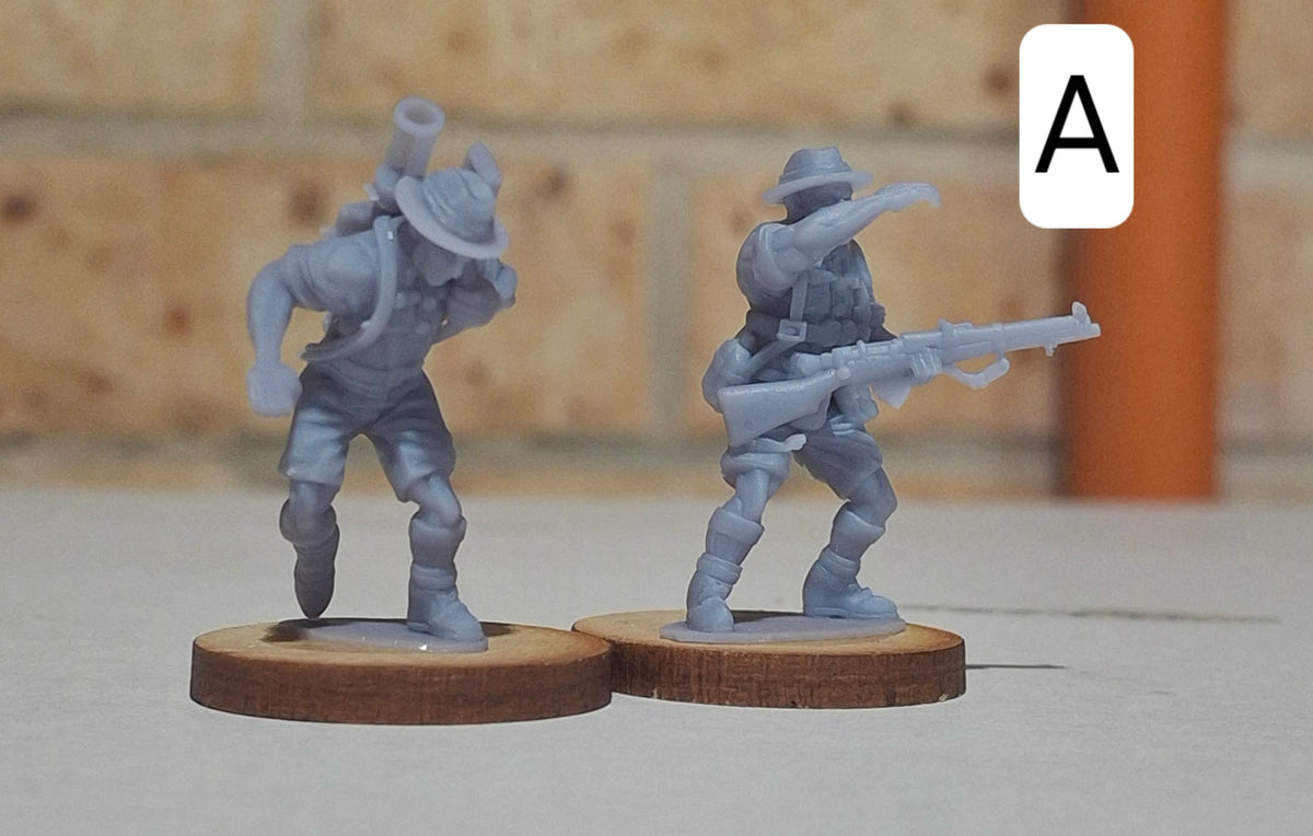 WW2 Australian PIAT Team – Dark Castle Terrain