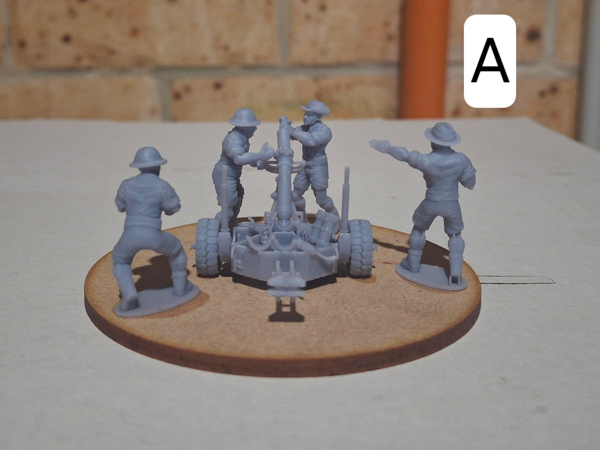 WW2 Australian Heavy Mortar – Dark Castle Terrain