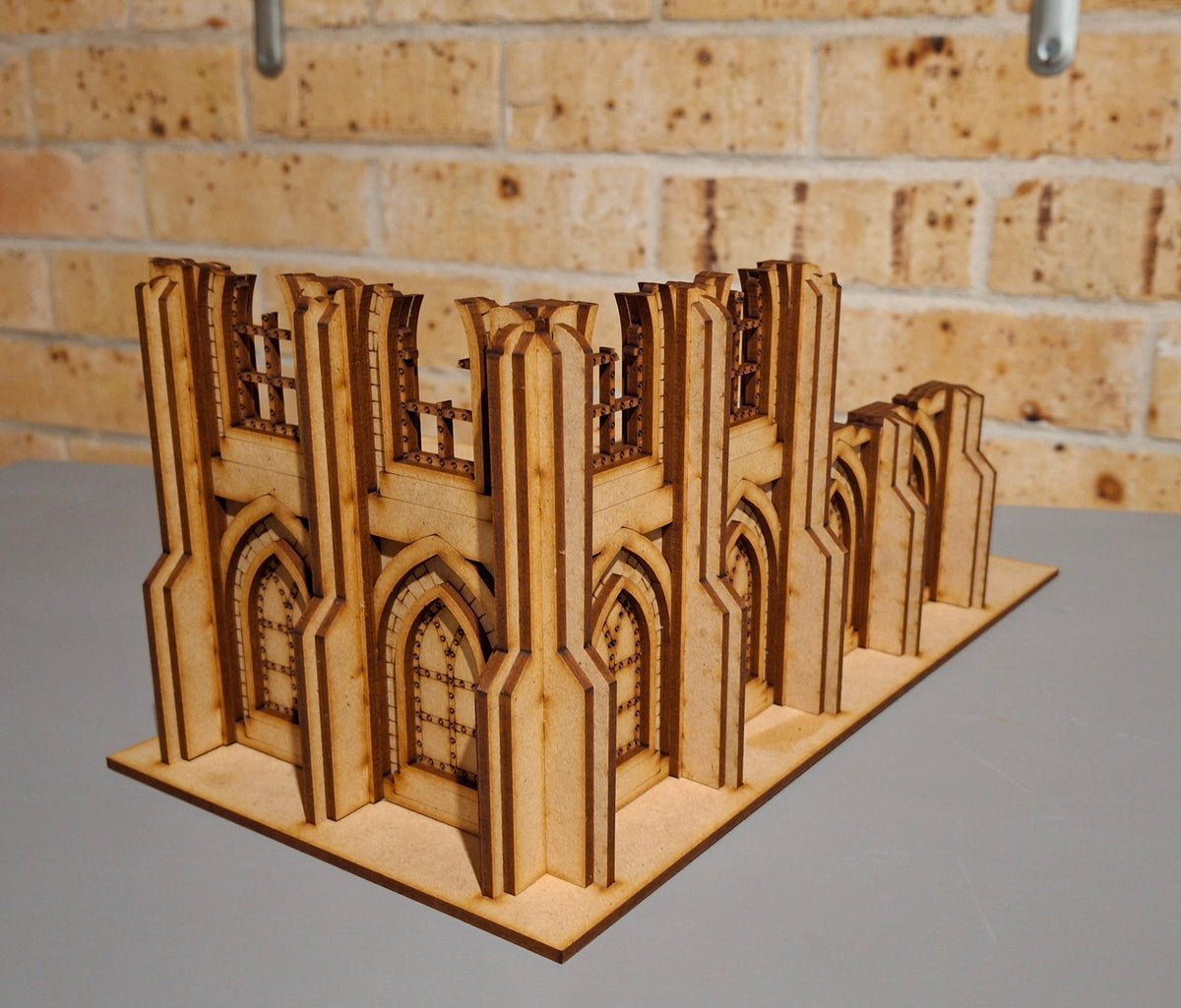 Small Deluxe WTC Ruin 28mm Scale – Dark Castle Terrain