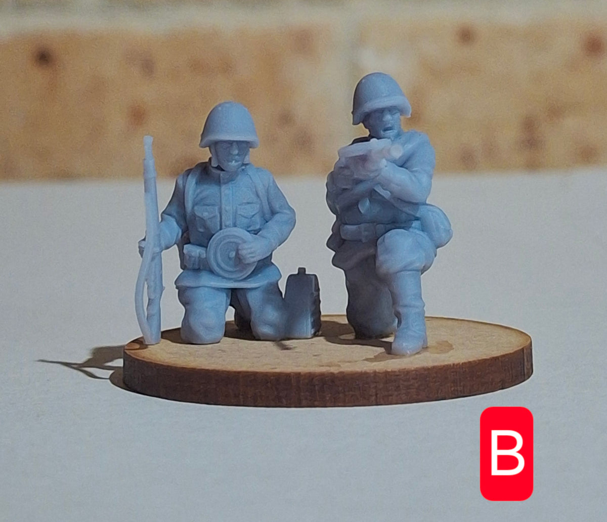 WW2 Soviet: Light Machine Gun Team – Dark Castle Terrain