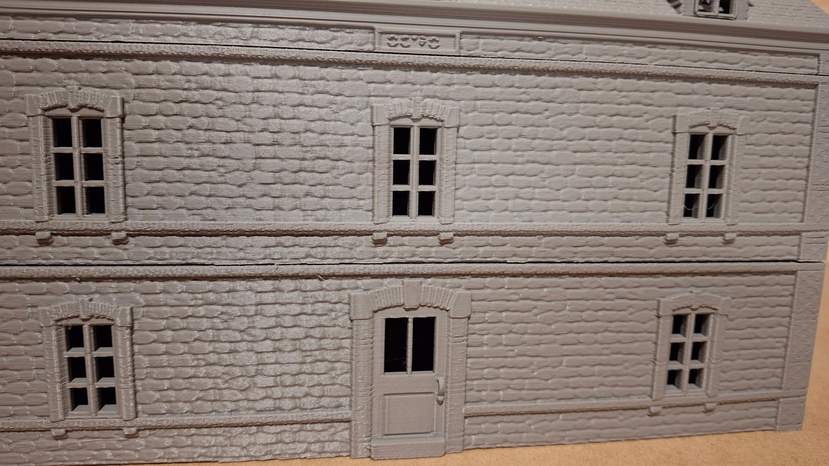 Battle of Carentan French Large House – Dark Castle Terrain