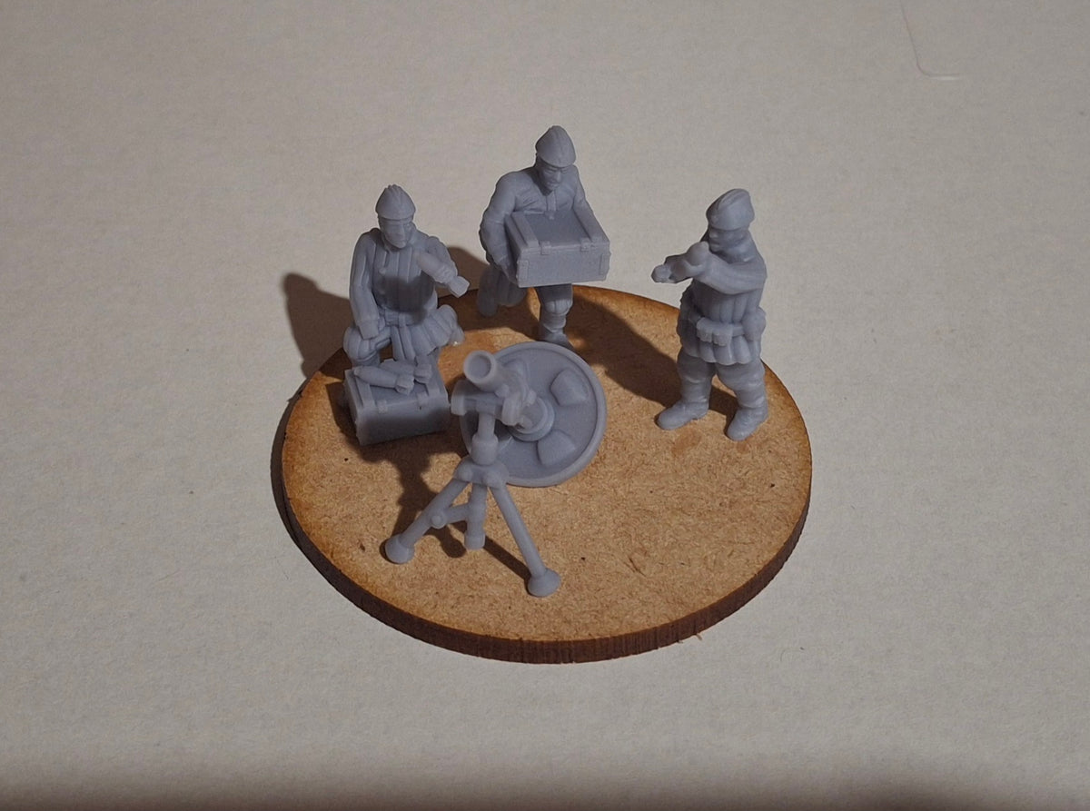 WW2 Soviet: Heavy Mortar 80mm – Dark Castle Terrain