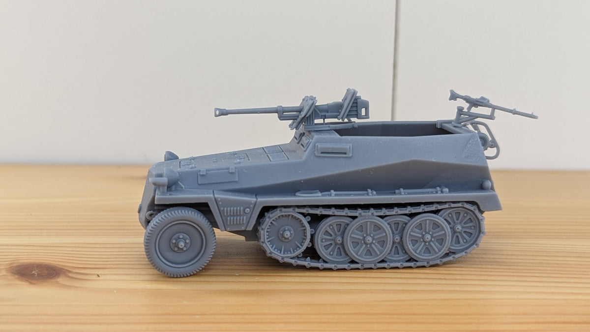 WW2 Sd.Kfz 250/11 Panzerbüchse 41 – Dark Castle Terrain