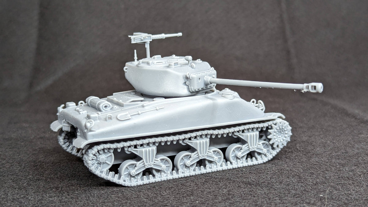 WW2 Sherman M4A1 76mm Cast Hull – Dark Castle Terrain