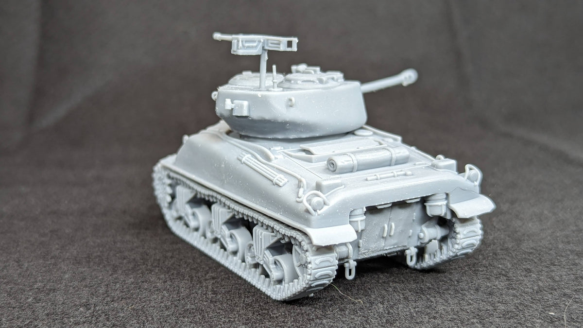 WW2 Sherman M4A1 76mm Cast Hull – Dark Castle Terrain