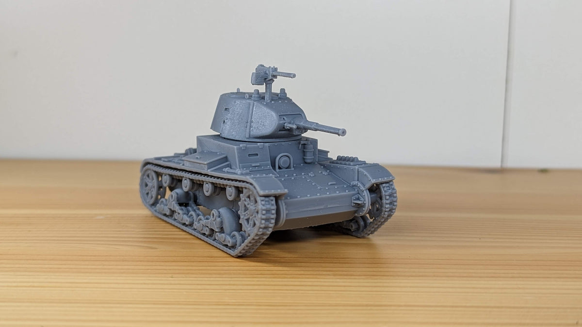 WW2 Light Tank T-26 (welded hull) model 1938 – Dark Castle Terrain