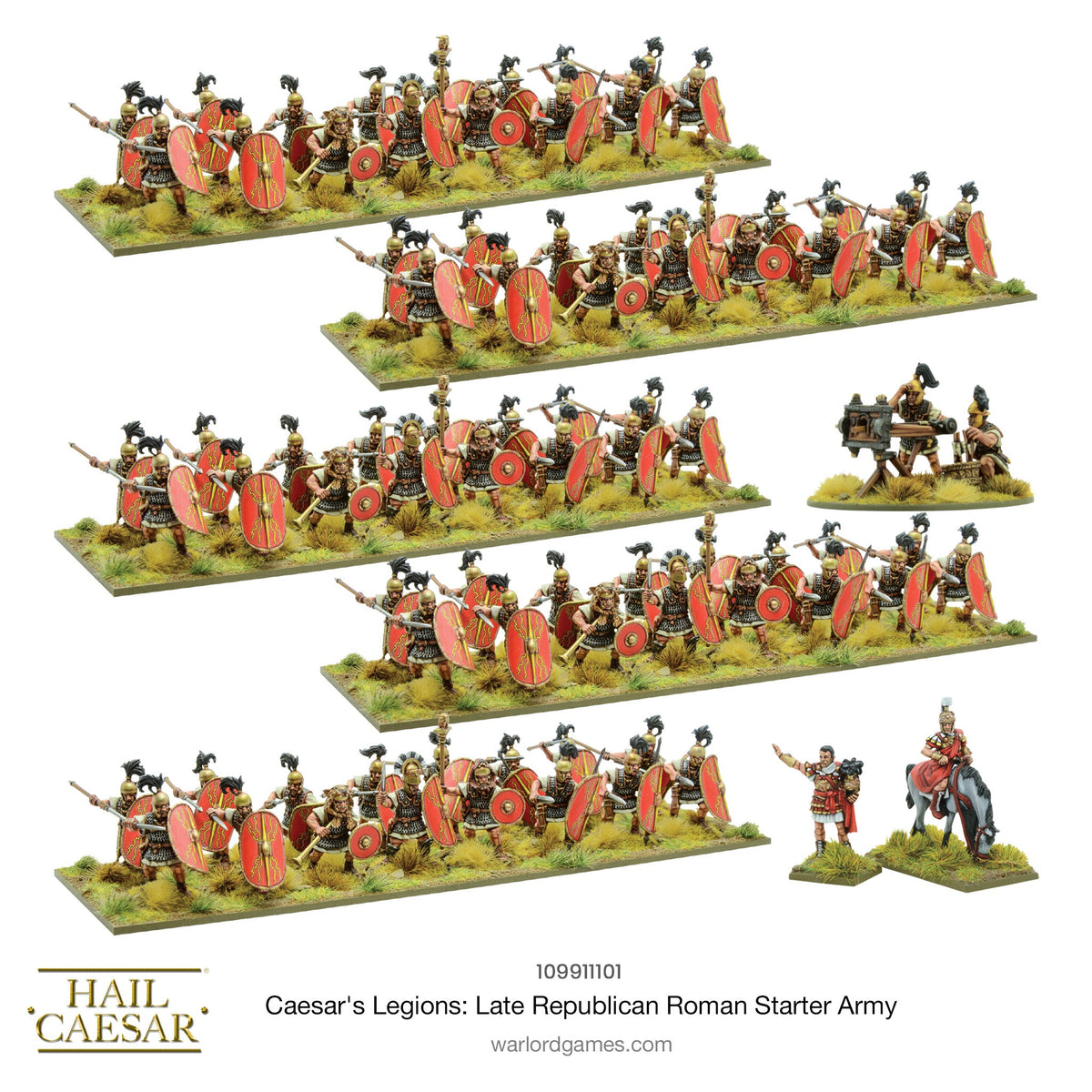 Hail Caesar : Caesar's Legions: Late Republican Roman Starter Army ...