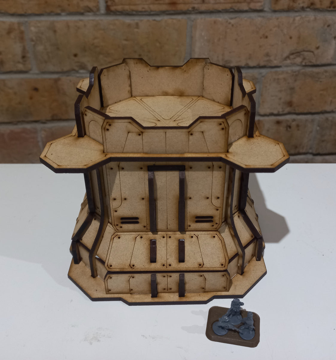 Large Flak Tower 15mm Scale – Dark Castle Terrain