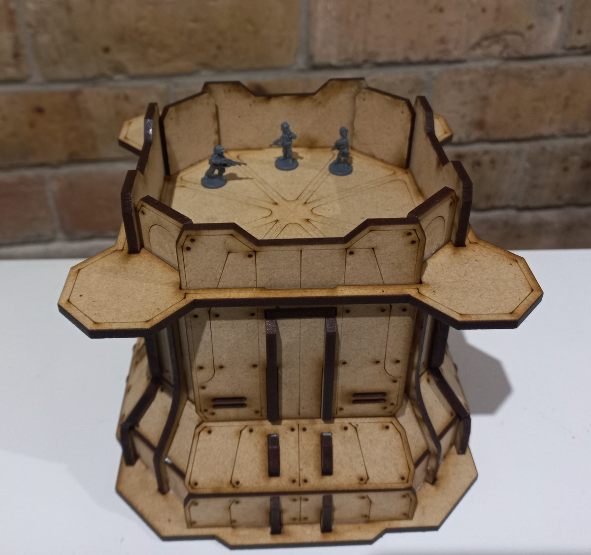 Large Flak Tower 15mm Scale – Dark Castle Terrain