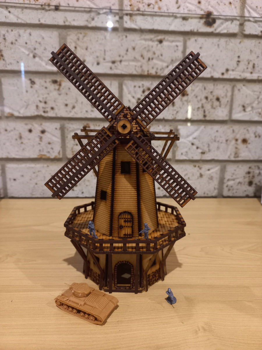 Dutch Windmill 15mm Scale – Dark Castle Terrain