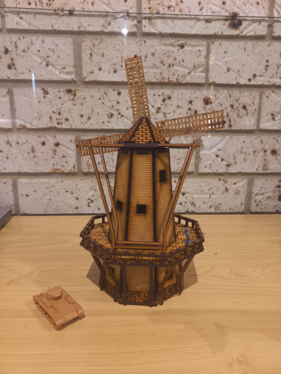 Dutch Windmill 15mm Scale – Dark Castle Terrain
