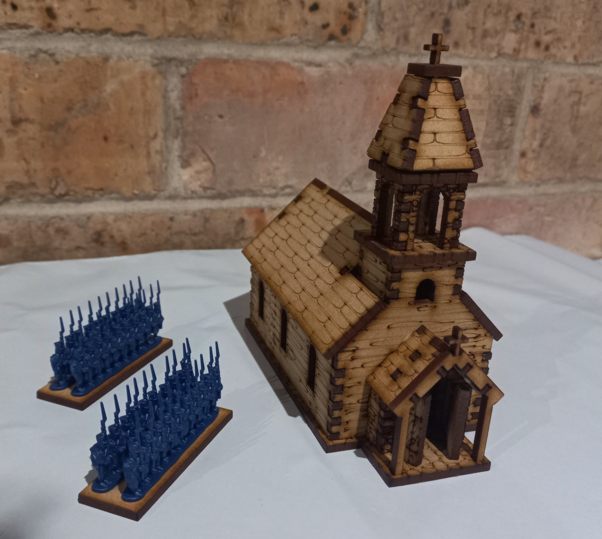 Civil War Church 15mm Scale – Dark Castle Terrain