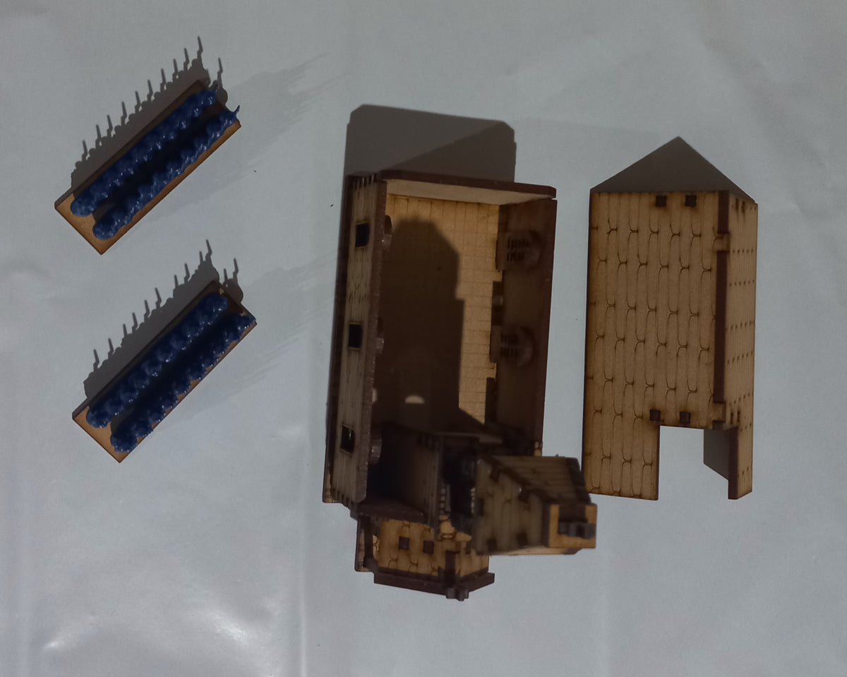 Civil War Church 15mm Scale – Dark Castle Terrain