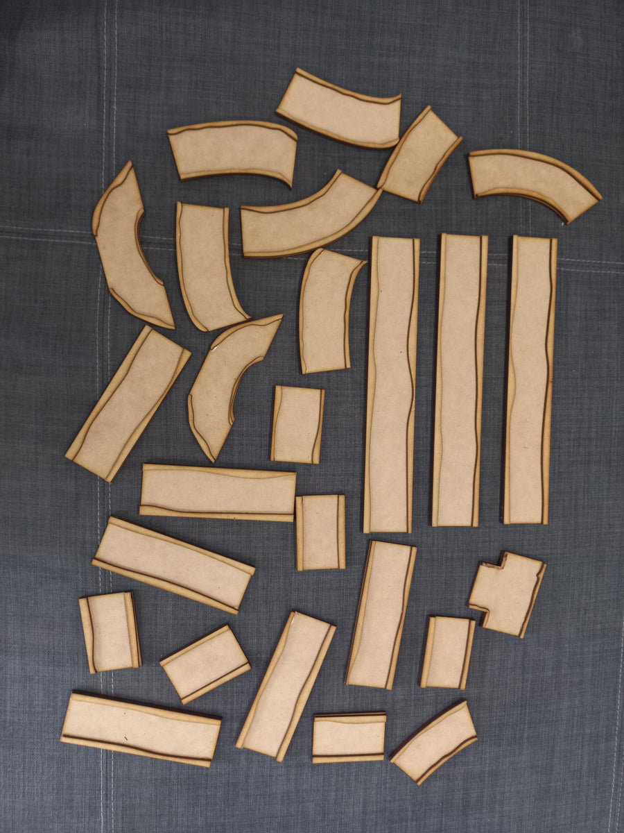 River Modular System 15mm Scale – Dark Castle Terrain