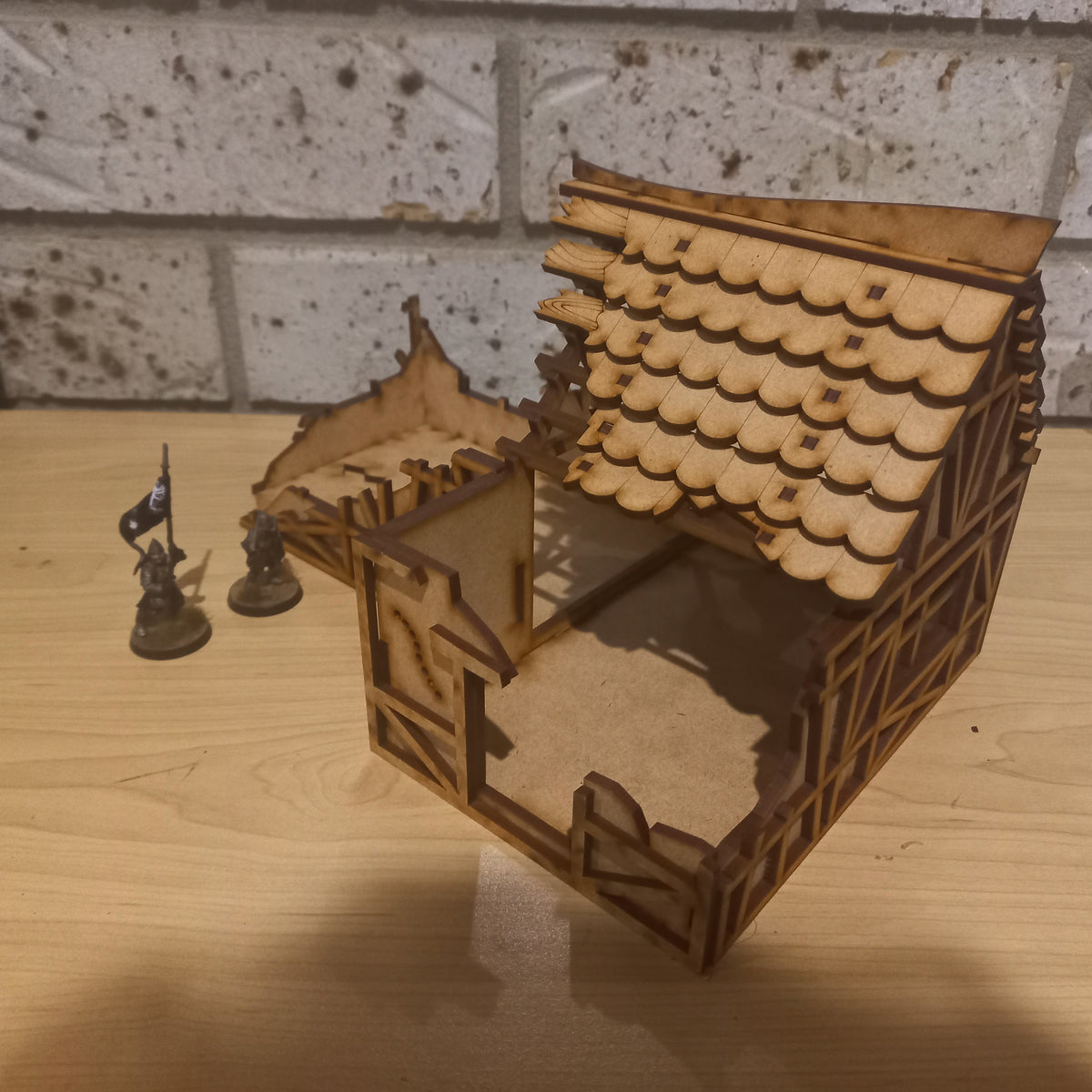 Farmhouse Ruins 28mm Scale – Dark Castle Terrain