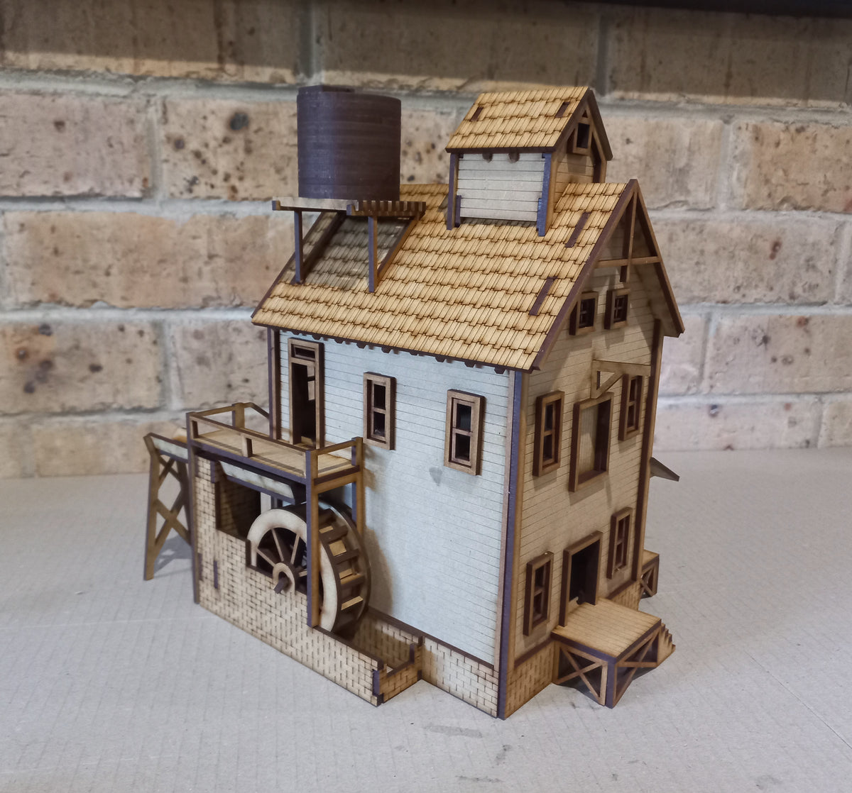 Watermill Building 28mm Scale – Dark Castle Terrain
