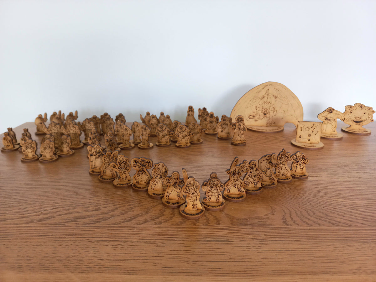 Laser Cut Figures Collection – Dark Castle Terrain