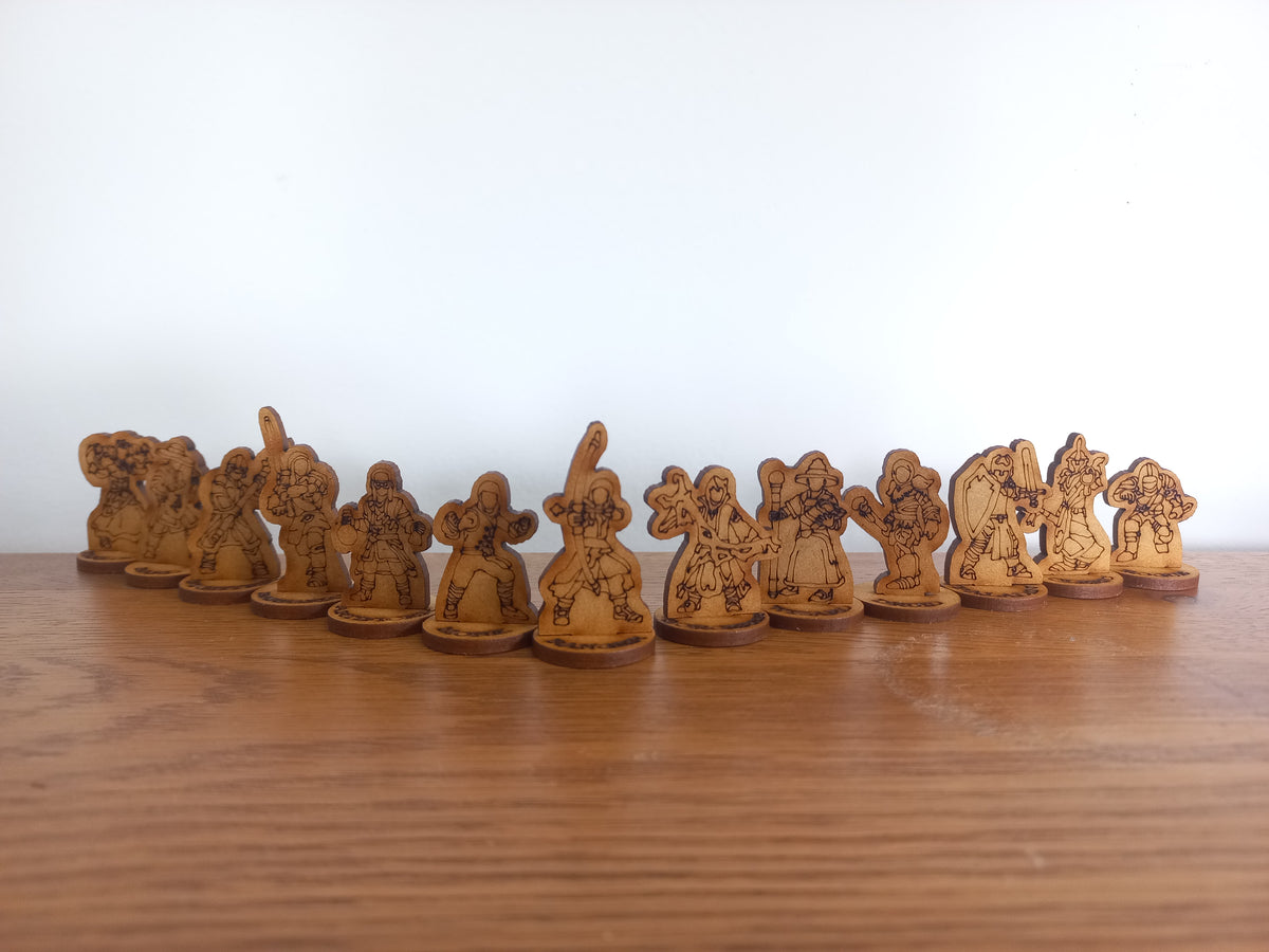 Laser Cut Hero Figures – Dark Castle Terrain