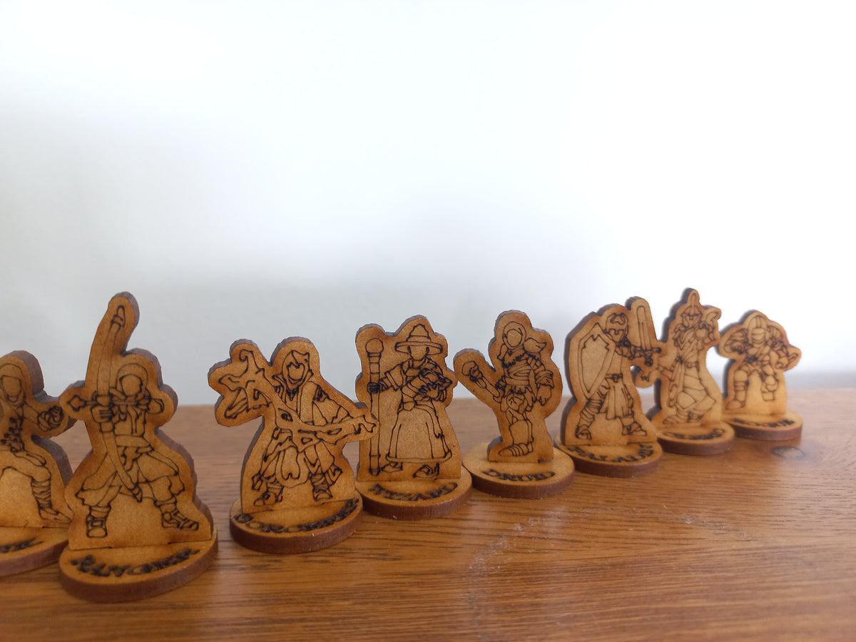 Laser Cut Hero Figures – Dark Castle Terrain