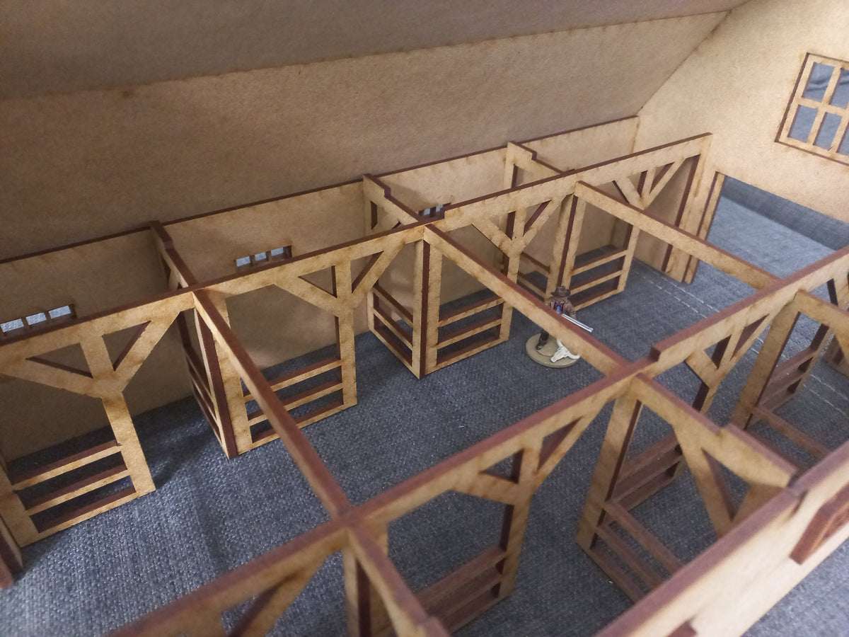 Large Barn 28mm Scale – Dark Castle Terrain