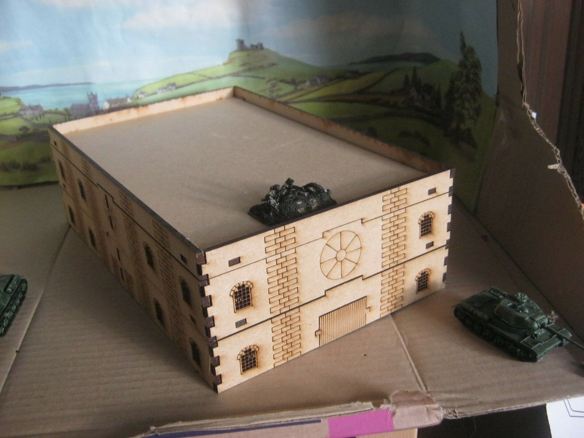 Large Factory 15mm Scale – Dark Castle Terrain