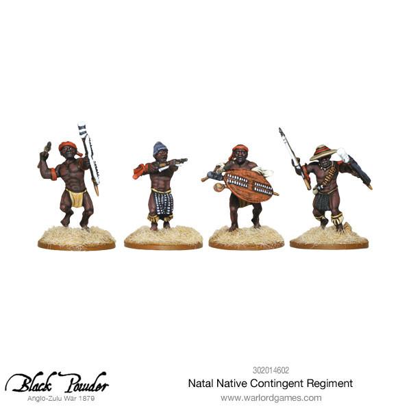 Natal Native Contingent Regiment Zulu Wars – Dark Castle Terrain