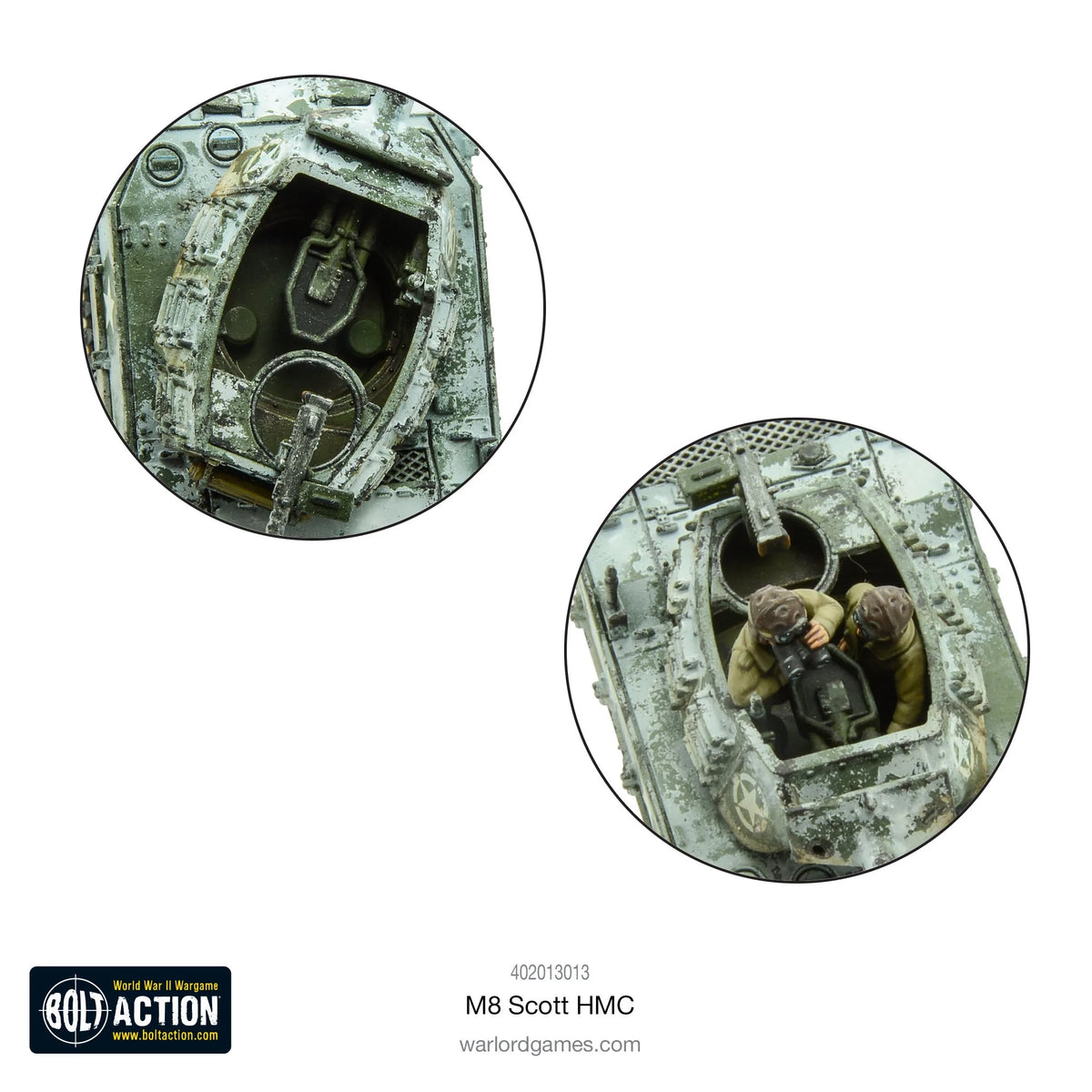 Bolt Action M8 Scott HMC Howitzer Motor Carriage – Dark Castle Terrain