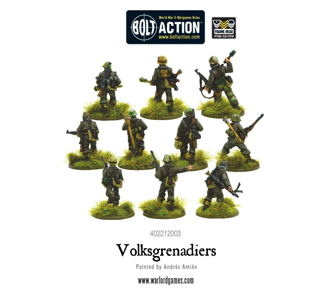Bolt Action Volksgrenadiers Squad – Dark Castle Terrain