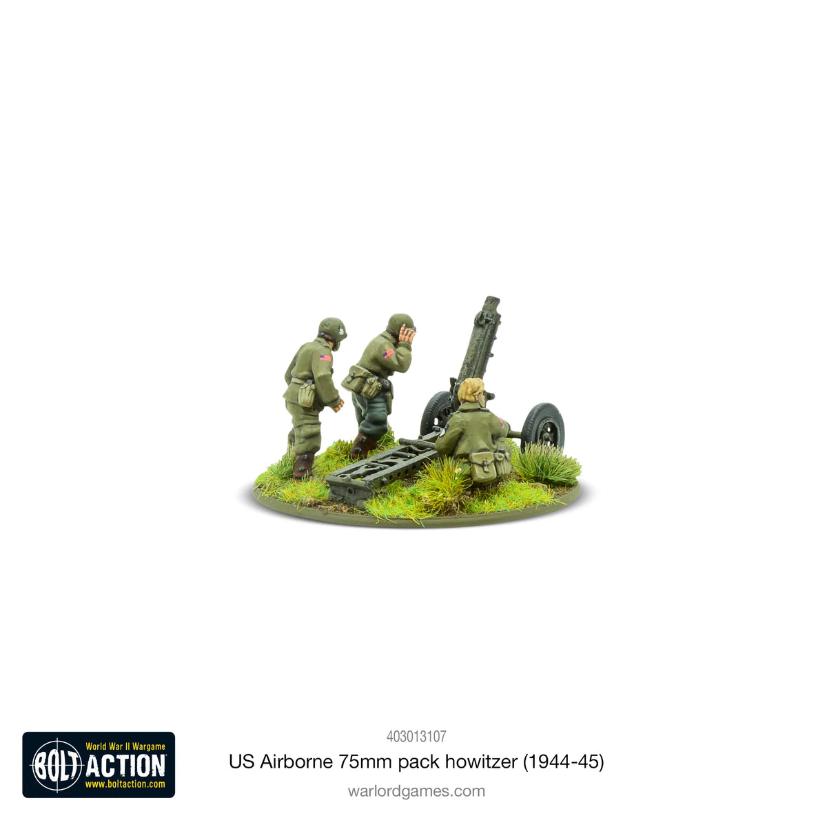 Bolt Action US Airborne 75mm light artillery (1944-45) - – Dark Castle ...