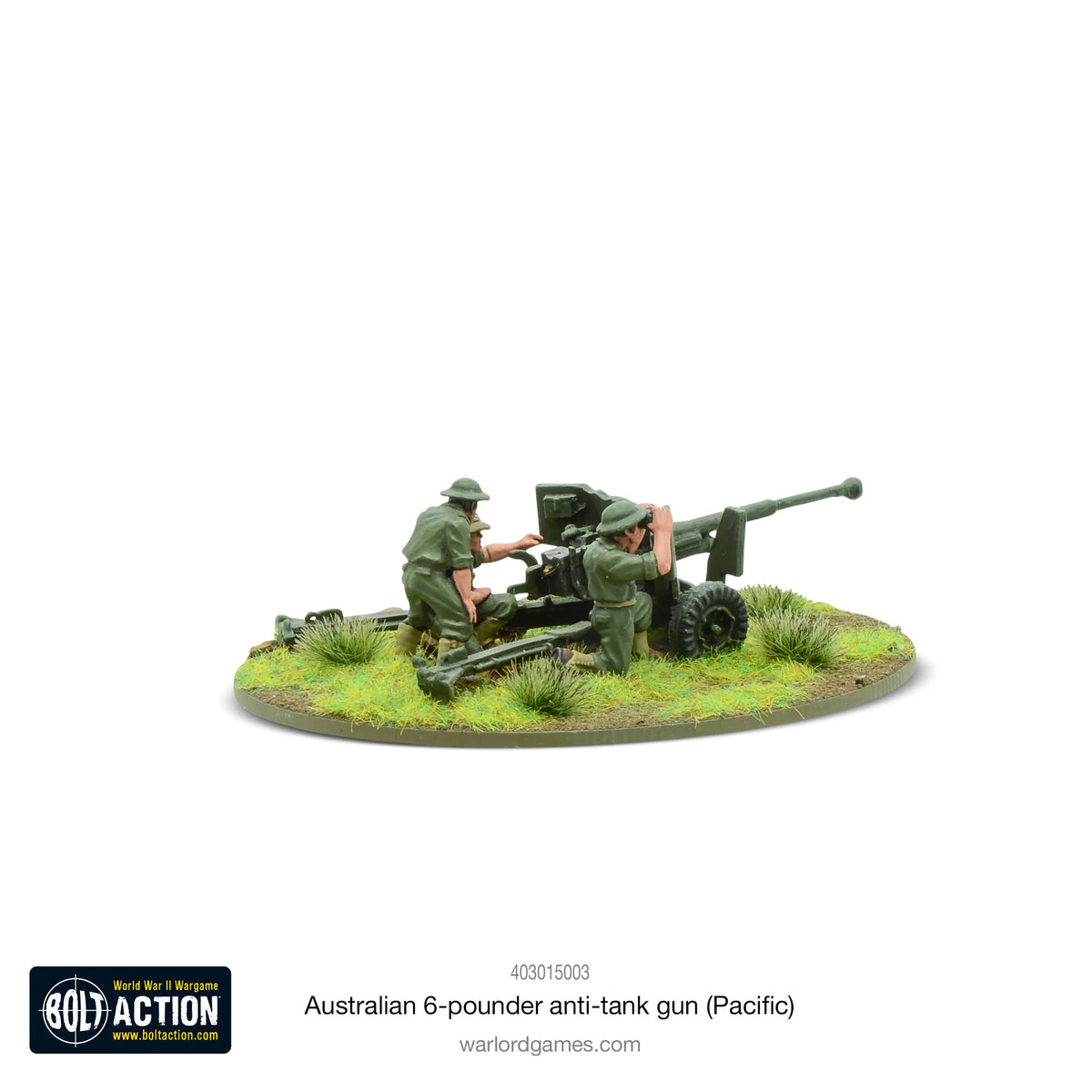 Bolt Action Australian 6-pdr anti-tank gun (Pacific) – Dark Castle Terrain