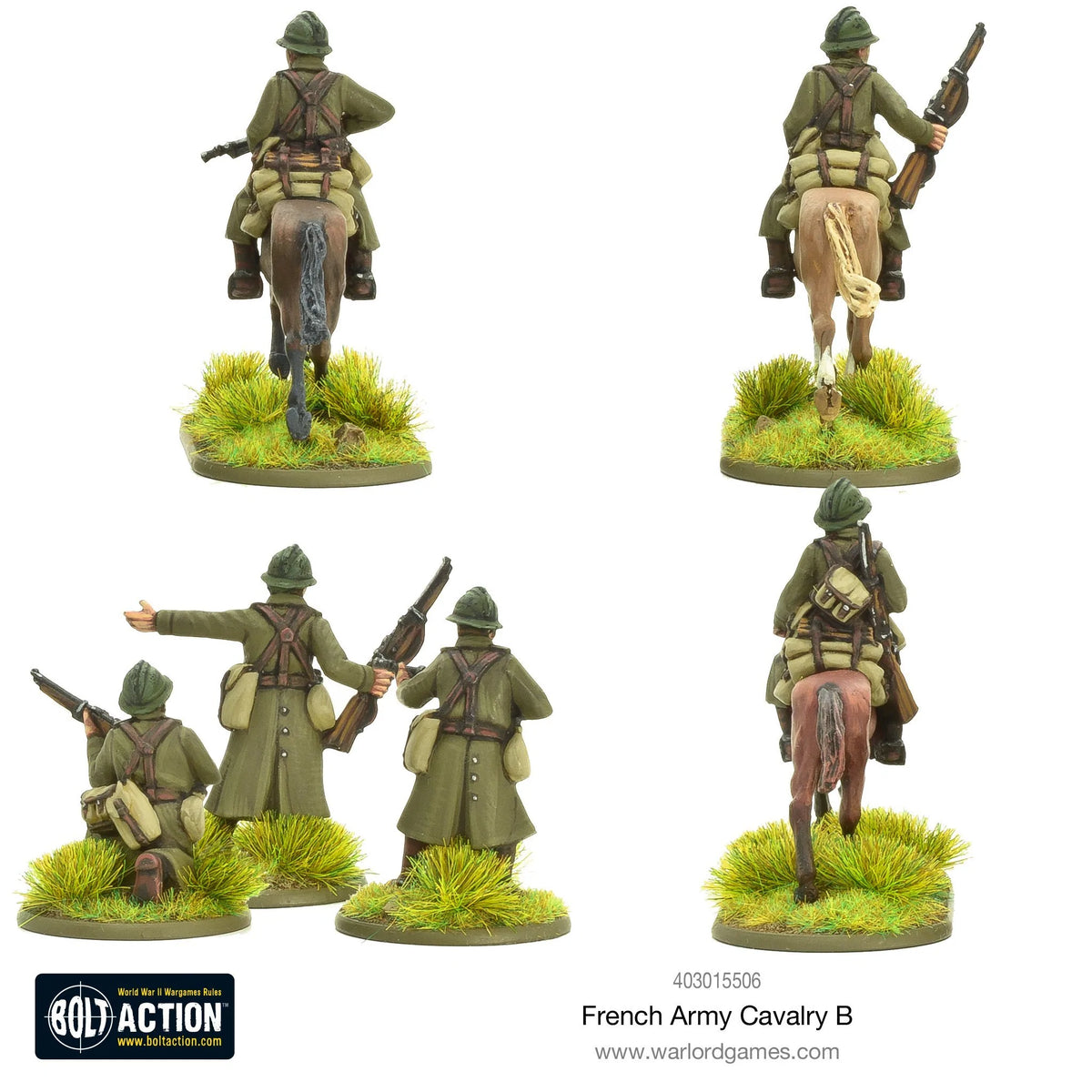 Bolt Action French Army Cavalry B - – Dark Castle Terrain
