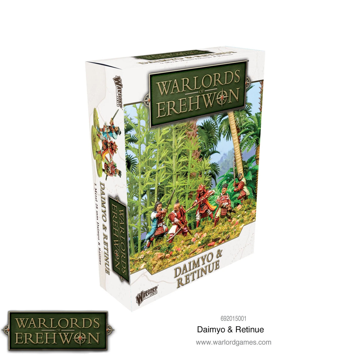Warlords of Erehwon: Daimyo & retinue – Dark Castle Terrain