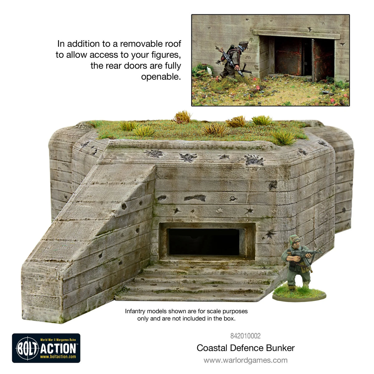 Warlord Coastal Defence bunker – Dark Castle Terrain