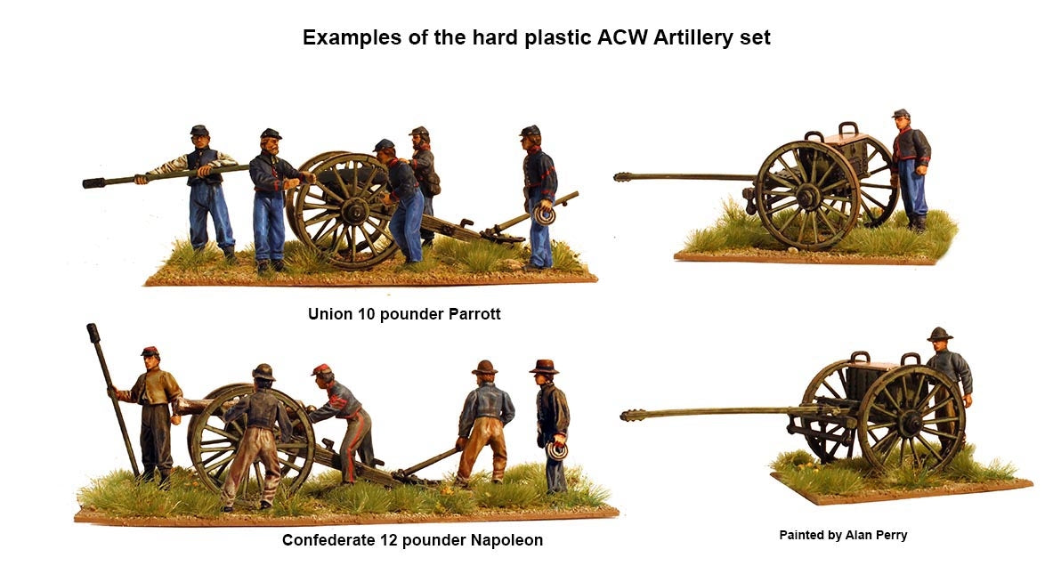 Perry Miniatures - American Civil War Artillery 1861-1865 – Dark Castle ...